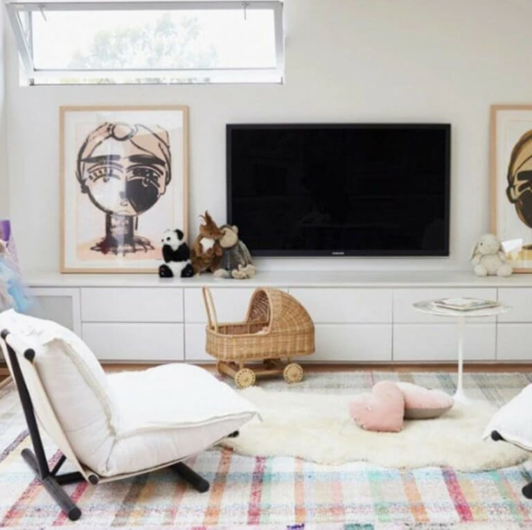 7 Playrooms with Colorful Rugs to Get Inspired