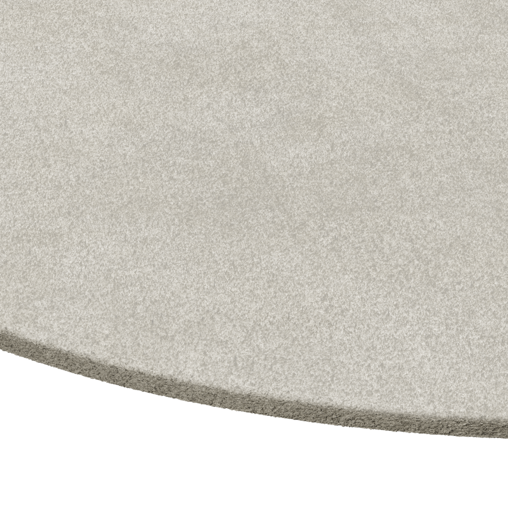 Tapis Oval Ivory 1 | White Oval Rug | Tapis Studio