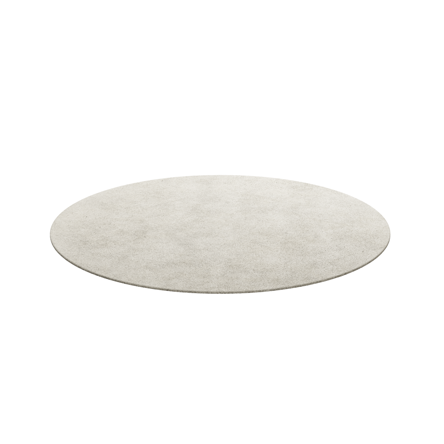 Tapis Round Ivory 1 | Round White Rug | Tapis Studio