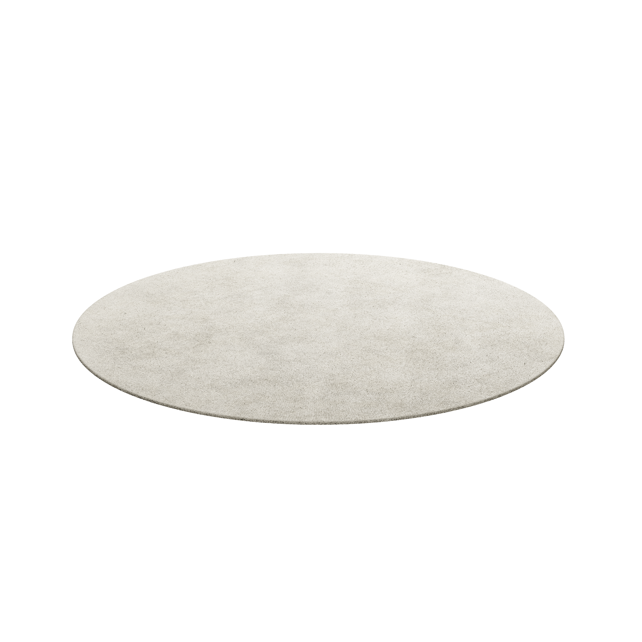 Tapis Round Ivory 1 | Round White Rug | Tapis Studio