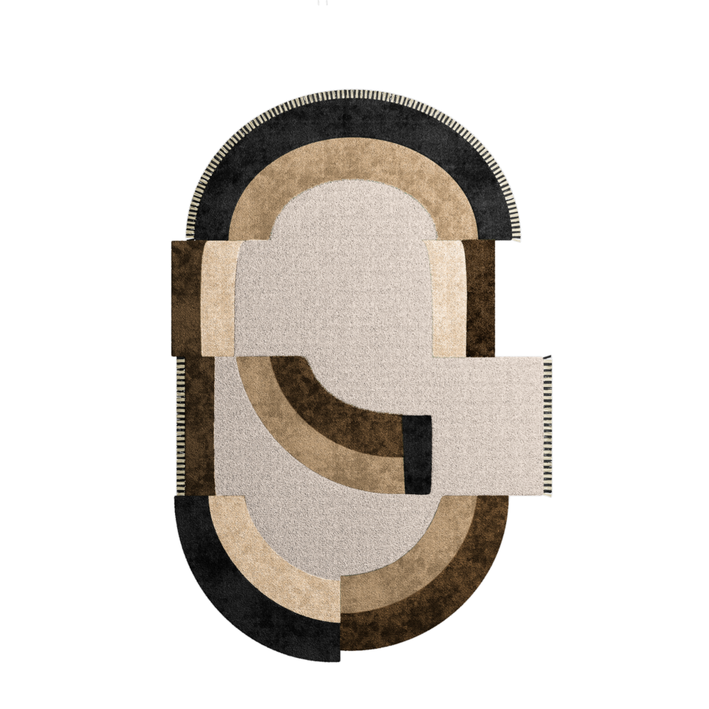 TAPIS Shaped 60 | Shaped Rug | Tapis Studio