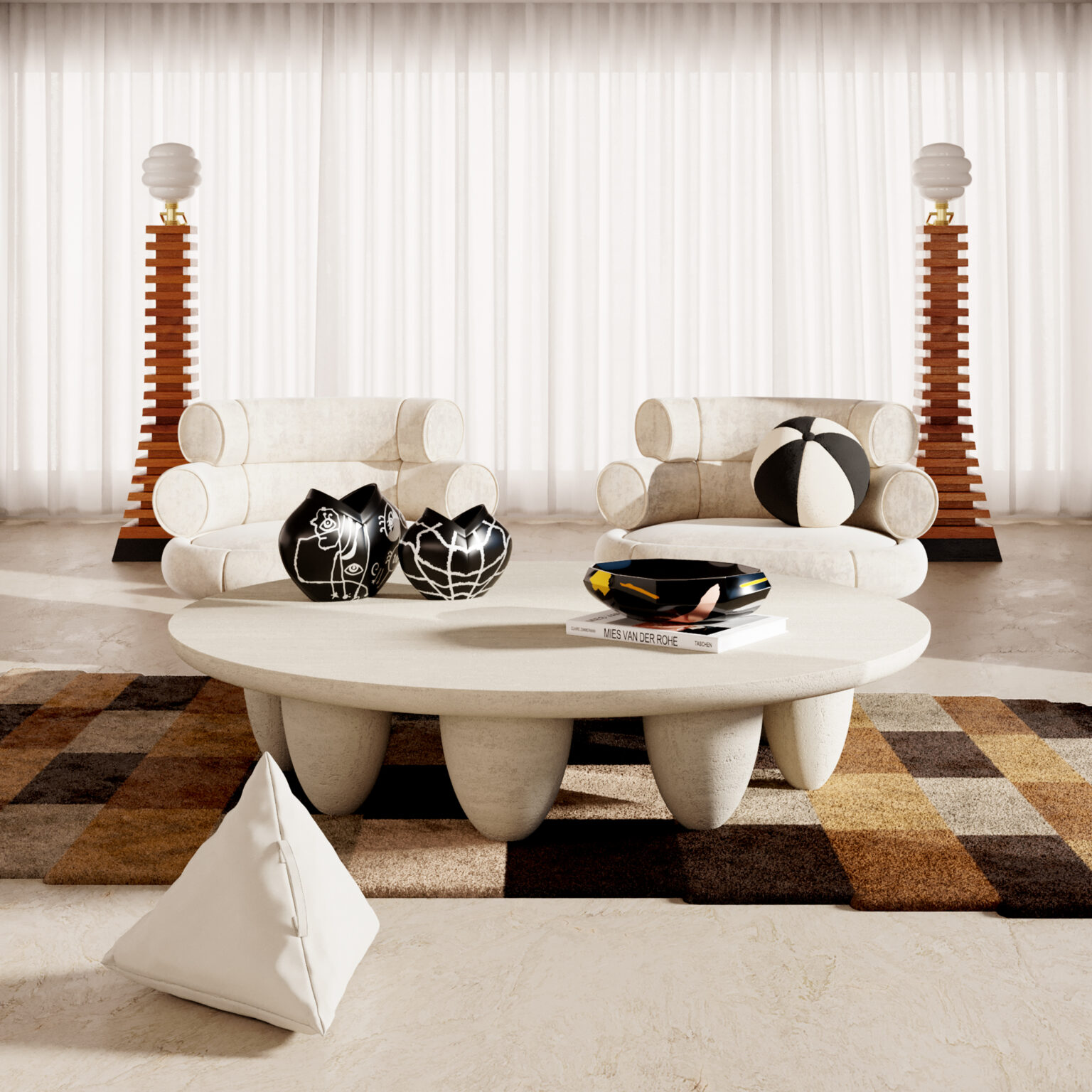 Tapis Shaped 13 | Shaped Rug | Tapis Studio