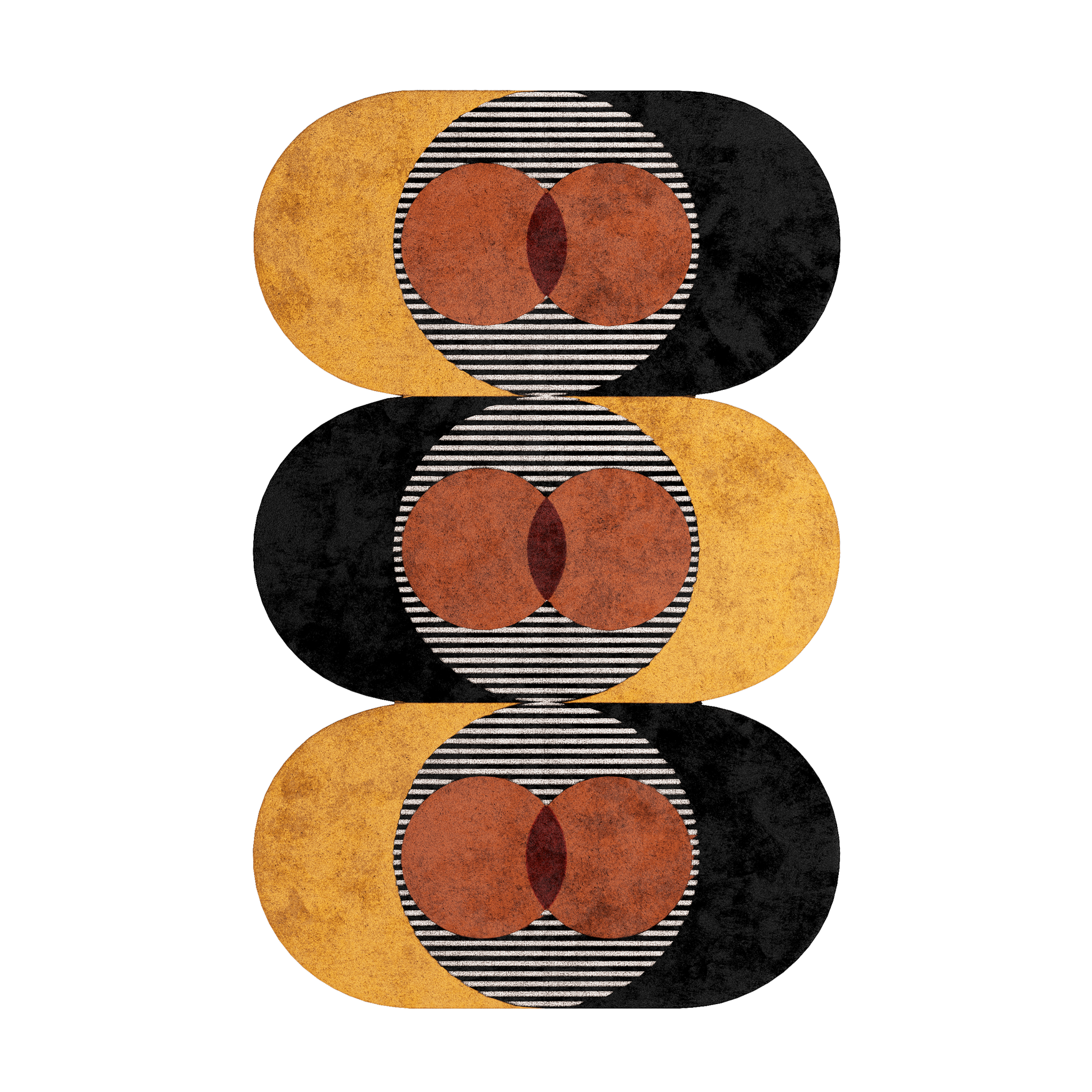 Tapis Shaped48 | Memphis Style Rug | Tapis Studio