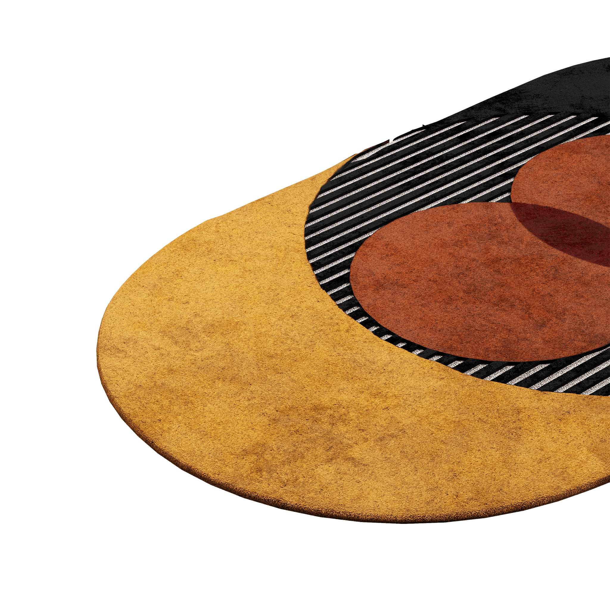 Tapis Shaped 24 | Organic Shaped Rug | Tapis Studio
