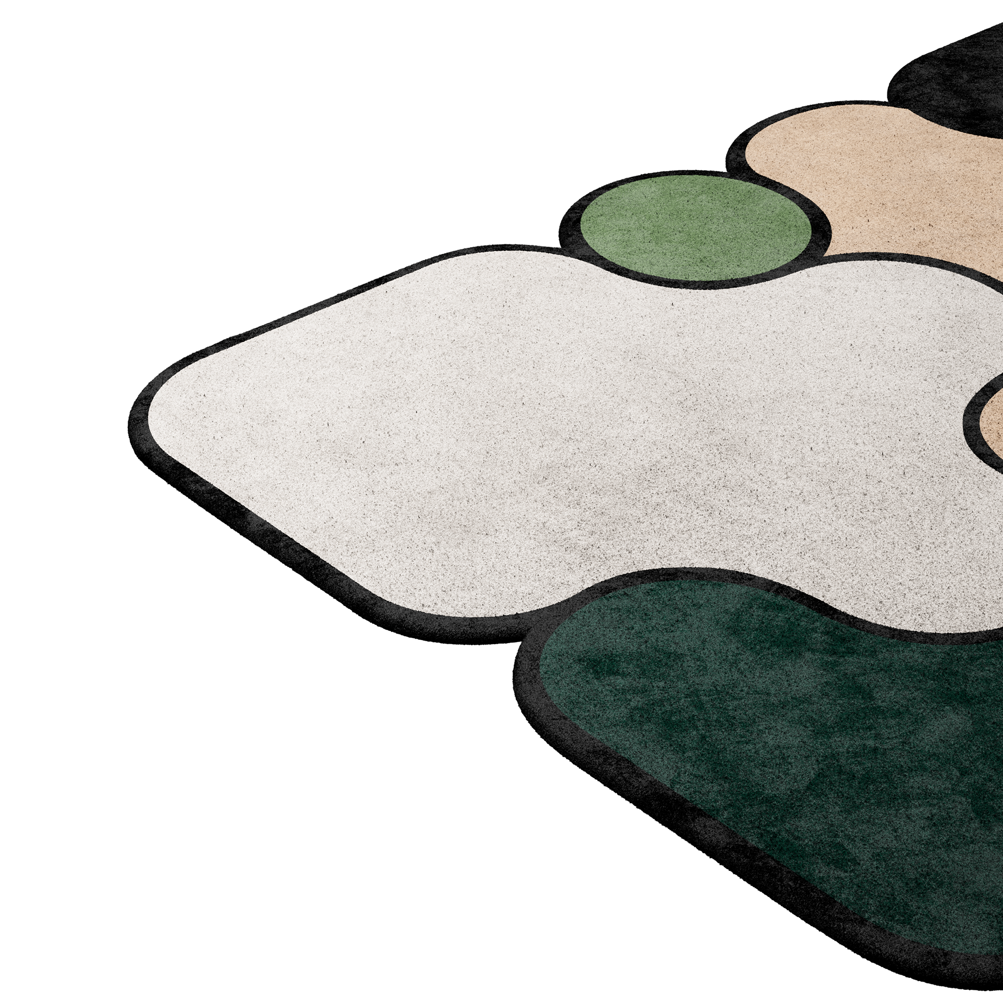 Tapis Shaped #029 | Modern Rug | Tapis Studio