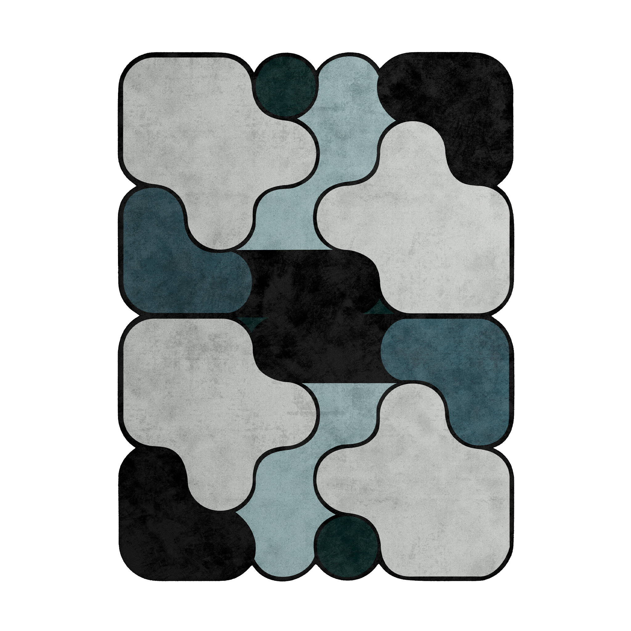 Tapis Shaped #001 | Shaped Rug | Tapis Studio