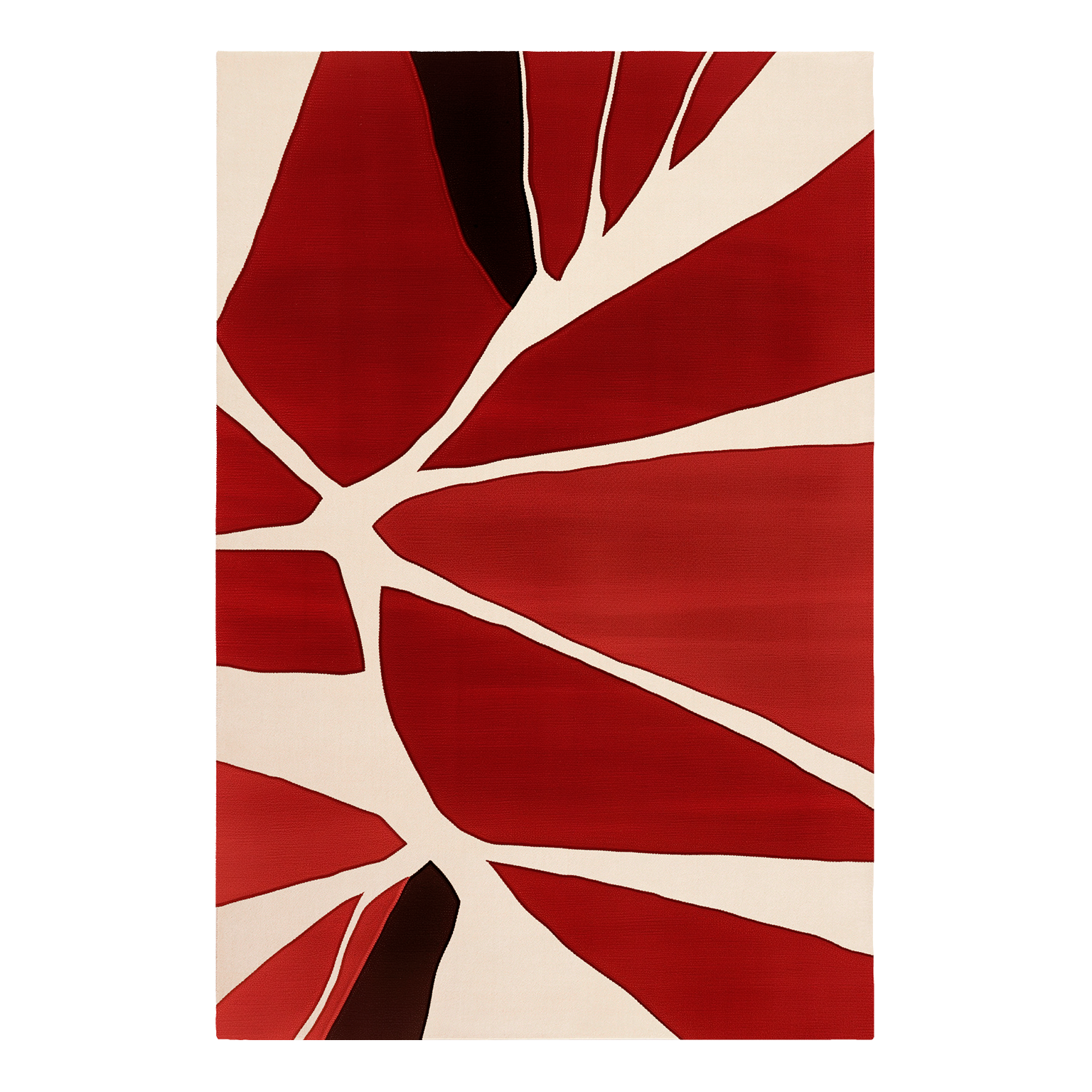 TAPIS Poppy Rug | Modern Red Rug | Tapis Studio