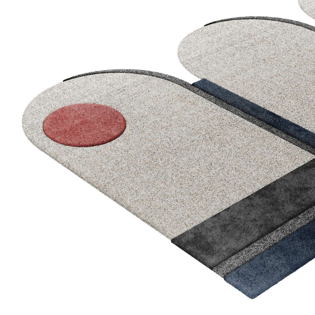 Tapis Retro #013 | Retro Rug | Tapis Studio