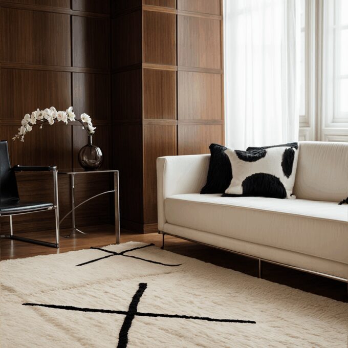 TAPIS Astro Rug | Contemporary Rectangular Rug | Tapis Studio